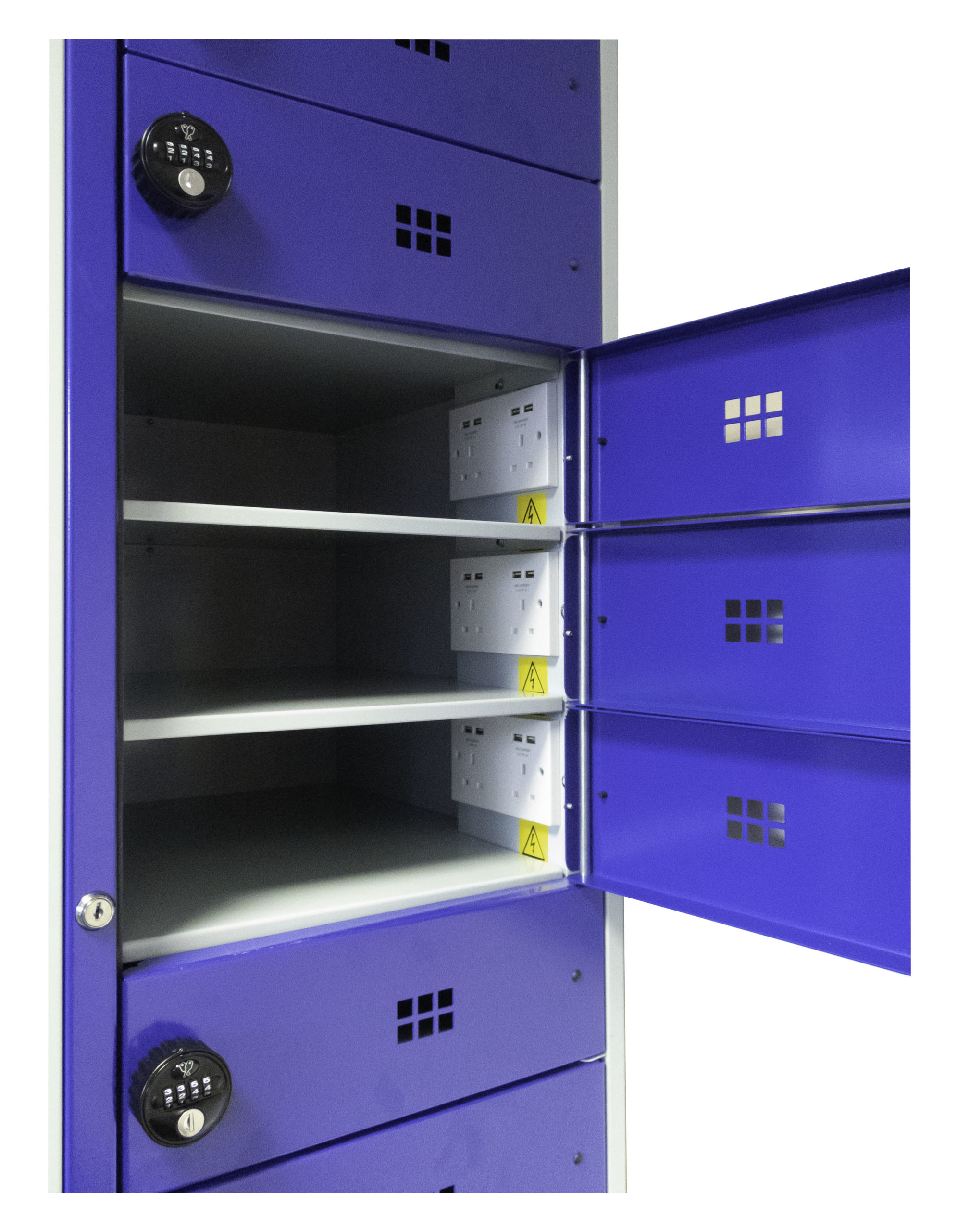 Leicestershire Police Charging Lockers | Helmsman | Case Study