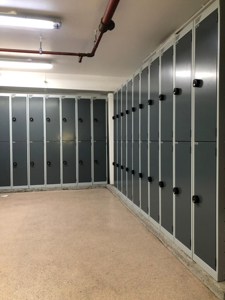 Metal Lockers at Hilton Hotel - Helmsman