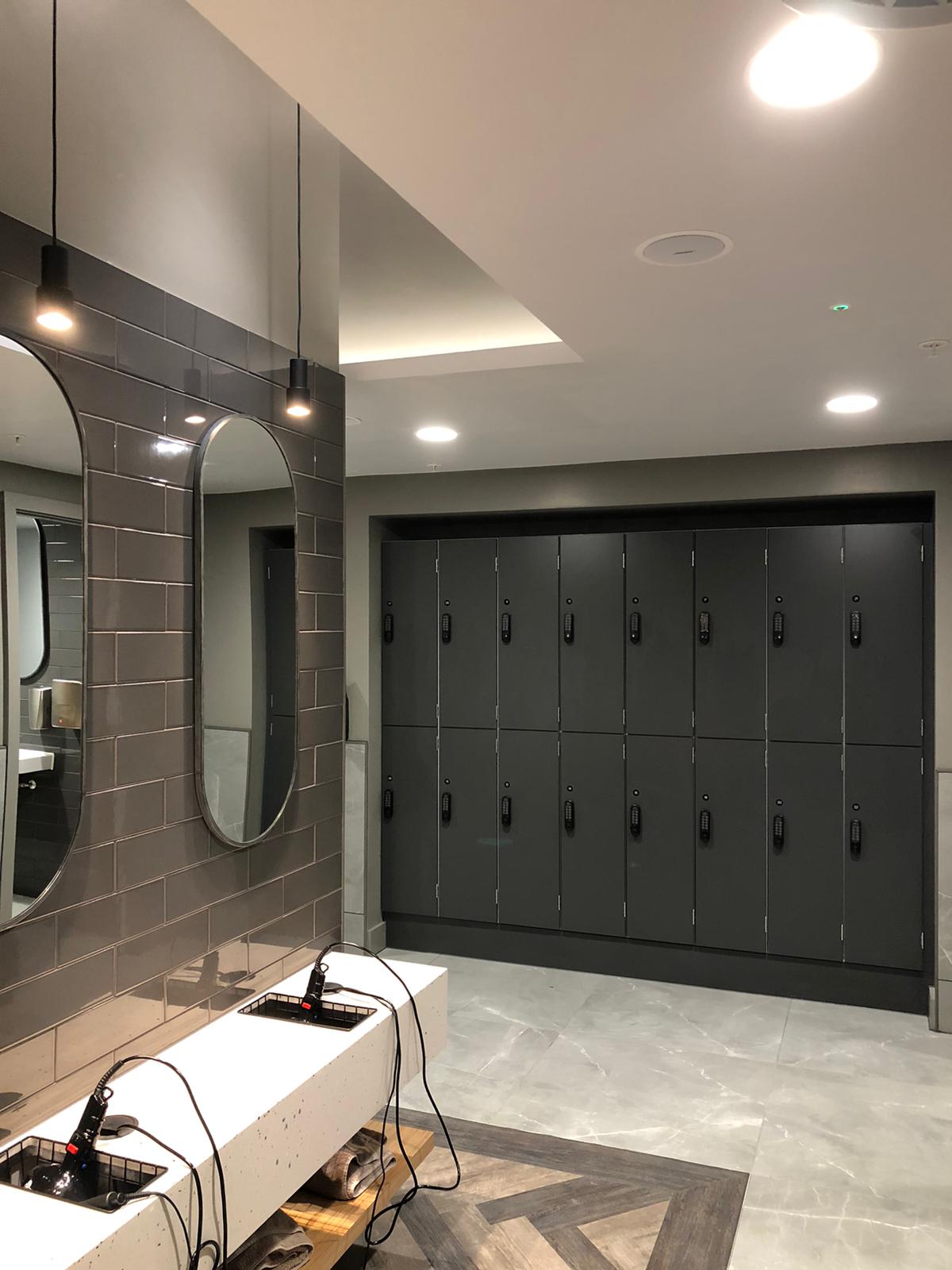 Laminate Heated Lockers at Circle Square - Helmsman