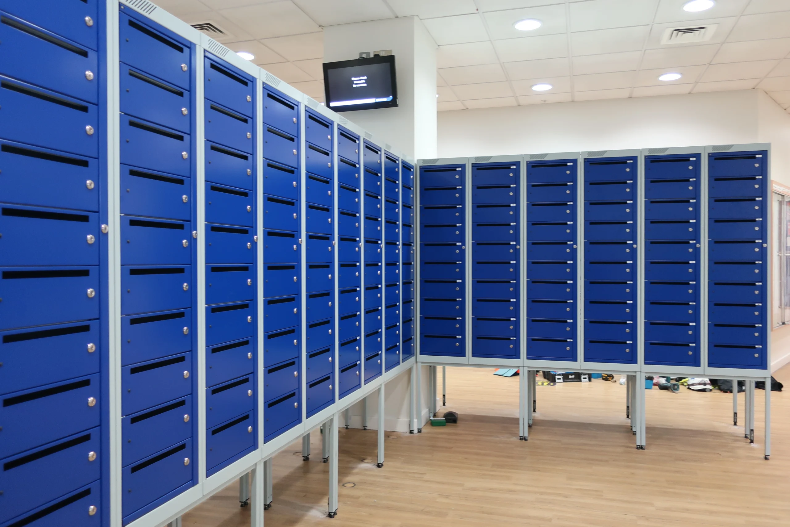 Bespoke Postal Lockers for Staff - Helmsman